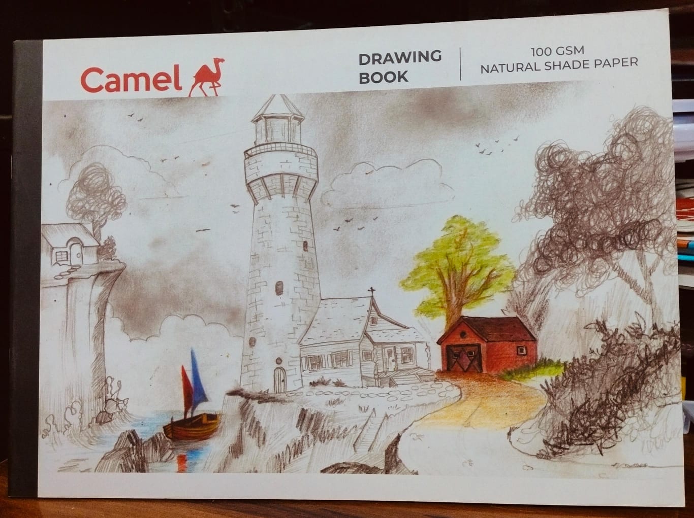 Camel Drawing Book Size 21 cm × 29.7 cm – 36 Pages – B3books
