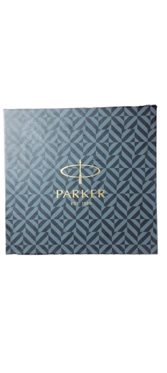 Parker Premium Notebook & Pen Gift Set – Elegant Blue Leather Finish ...