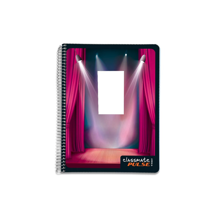 Classmate Pulse 6 Subject Spiral Notebook – 302 Pages, Ruled, Premium ...