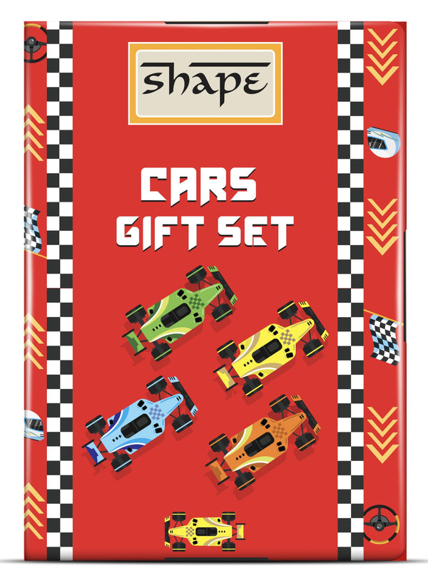 Shape Cars Gift Set for Kids – B3books
