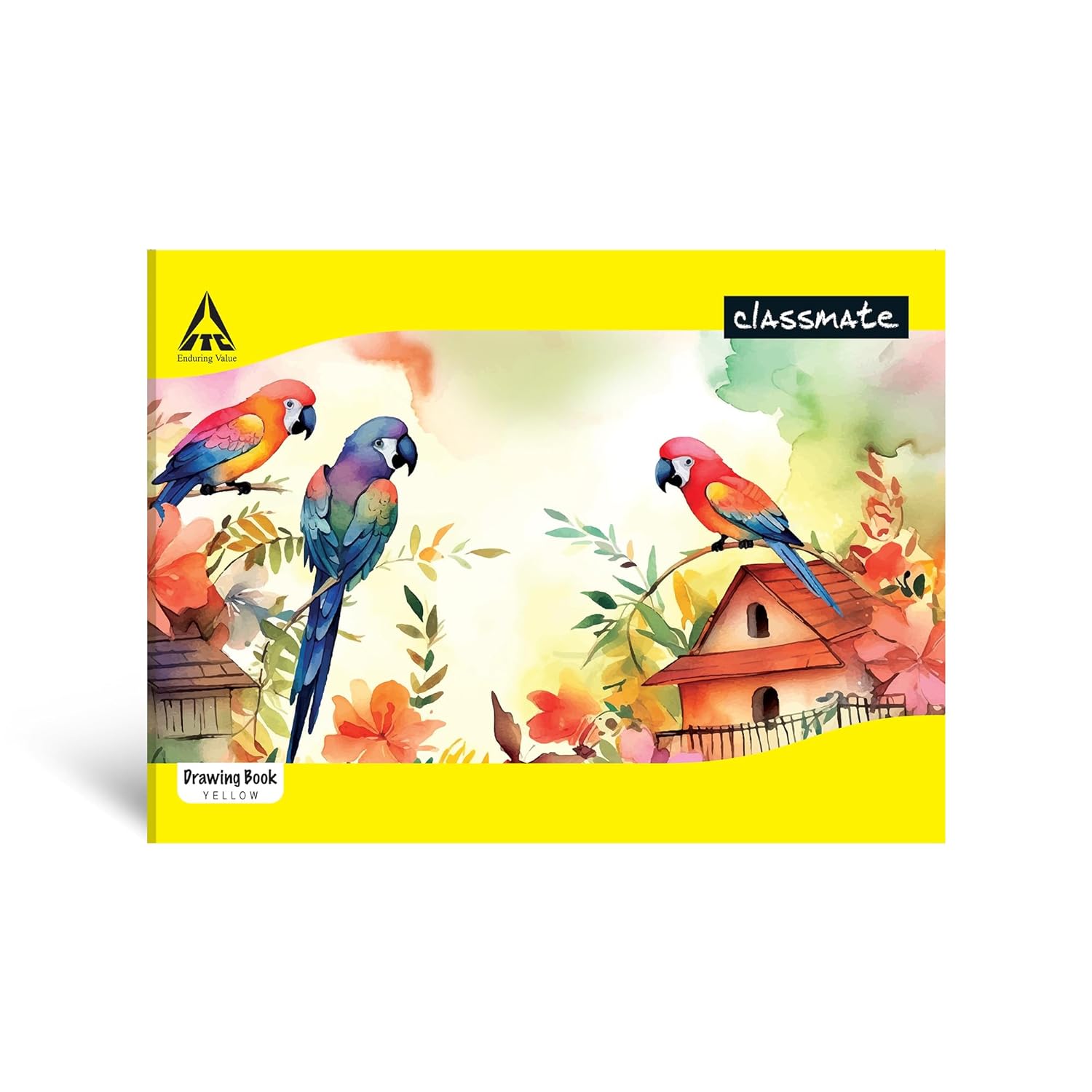 Classmate Drawing Book – 64 Pages, Unruled, Premium Art Paper – B3books