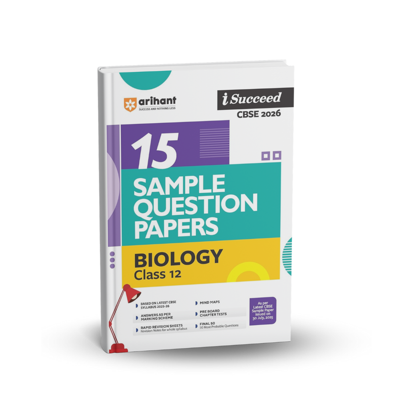 Arihant CBSE 15-Sample Question Papers Class 12 Biology (English) – B3books