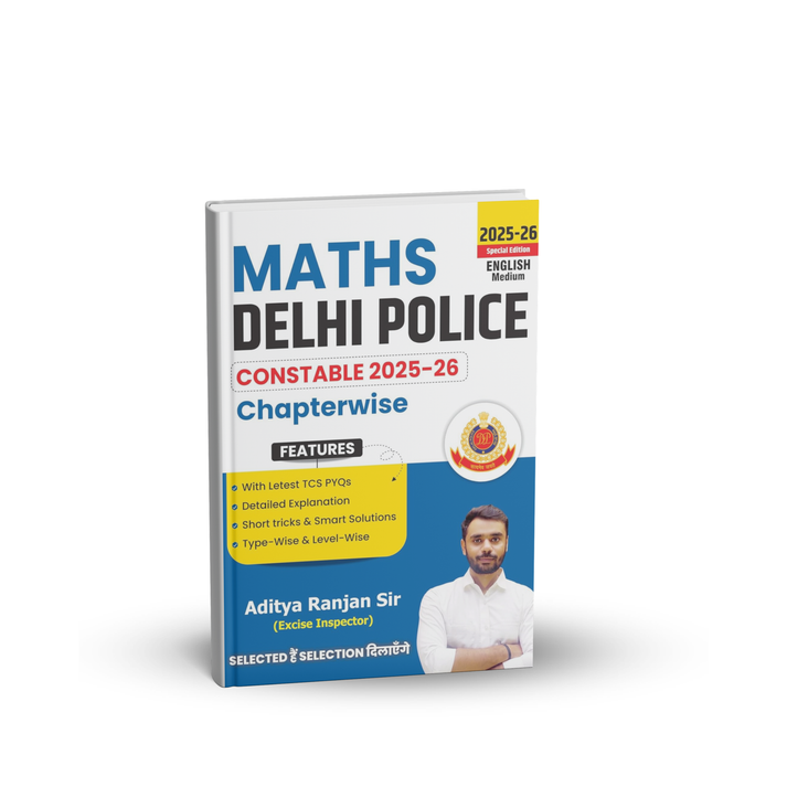 Aditya Ranjan - Maths Delhi Police Constable 2025-26 [English Medium – B3books