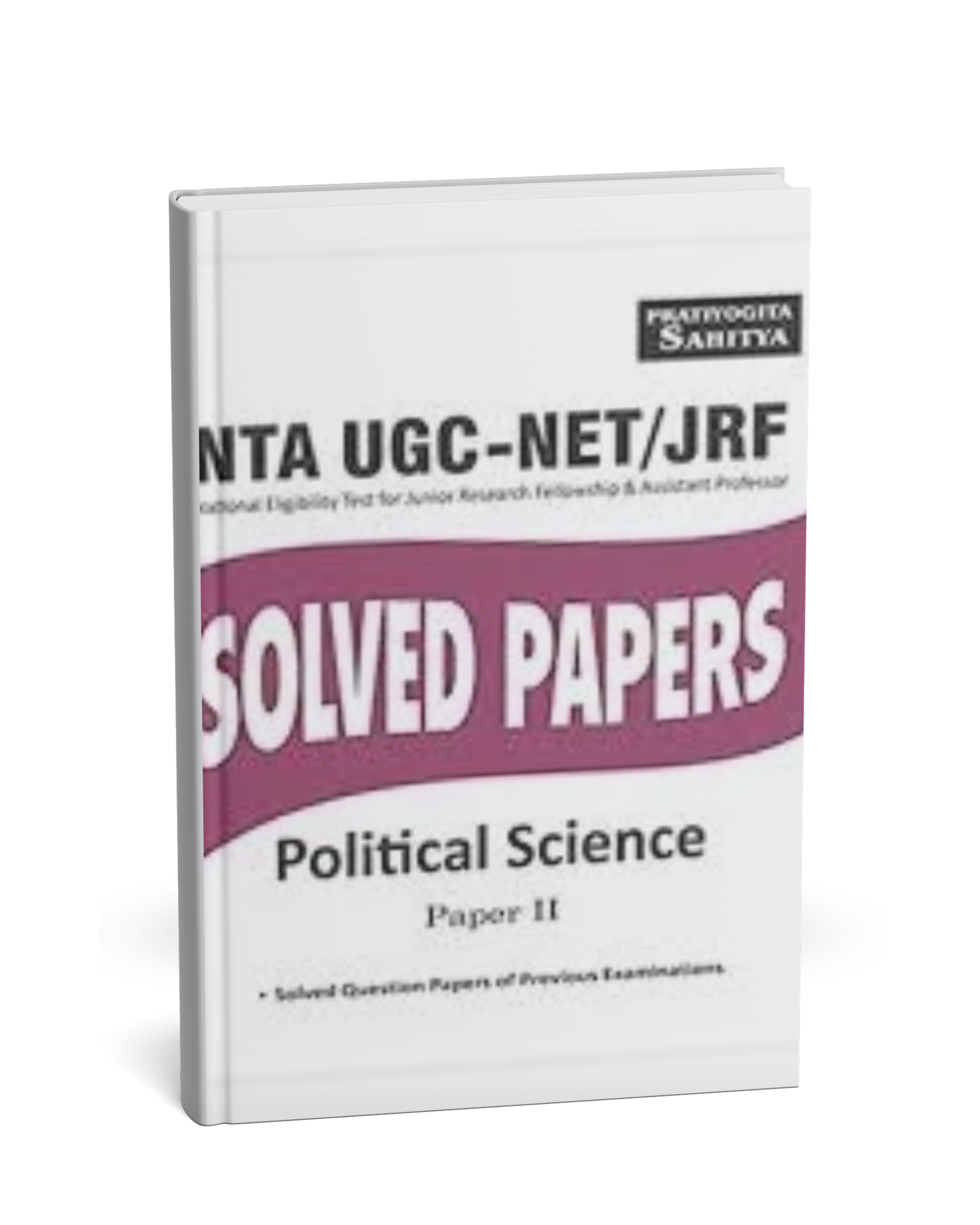 Pratiyogita Sahitya NTA UGC-NET/JRF Solved Papers Political Science Pa ...