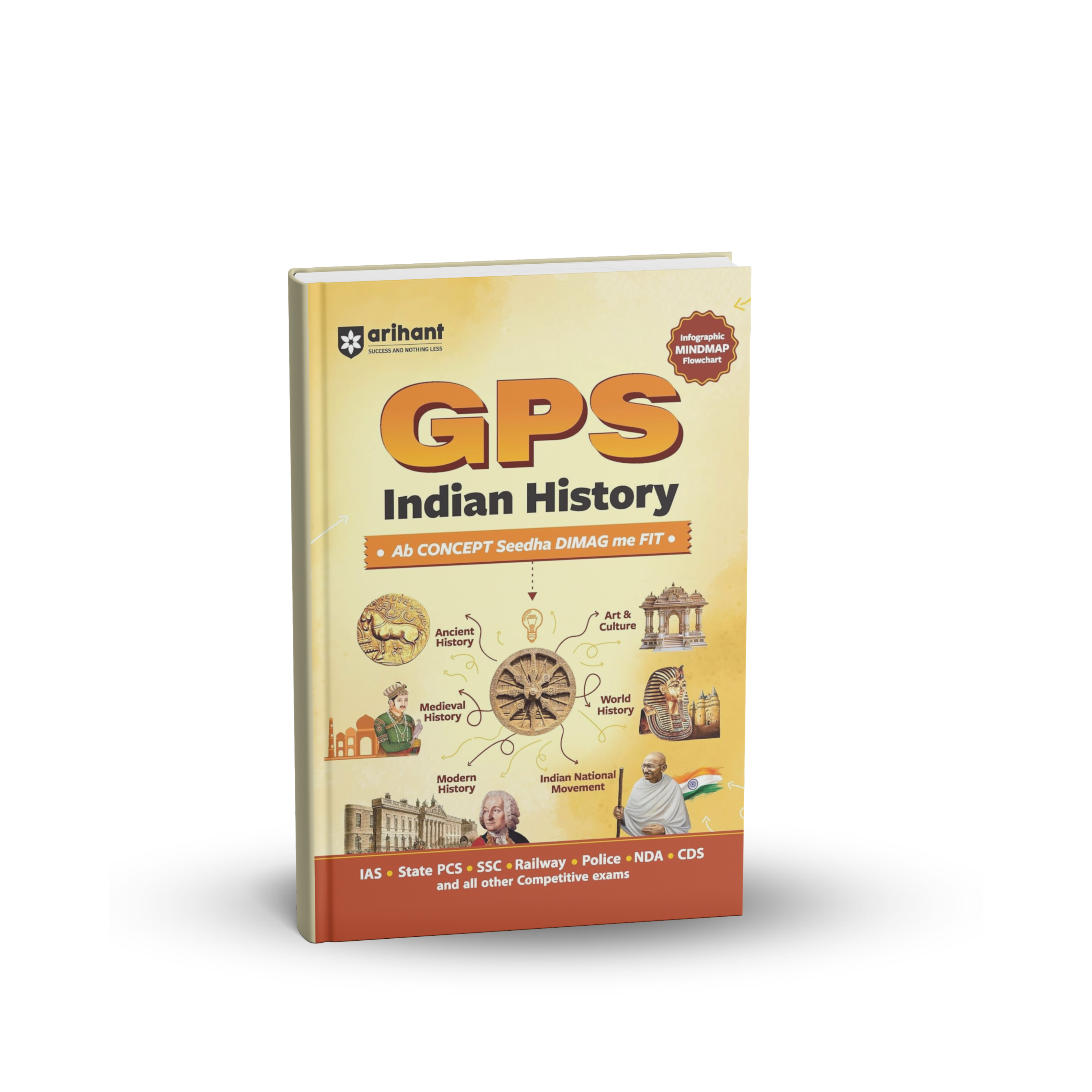 Arihant - GPS Indian History Book | English Medium – B3books