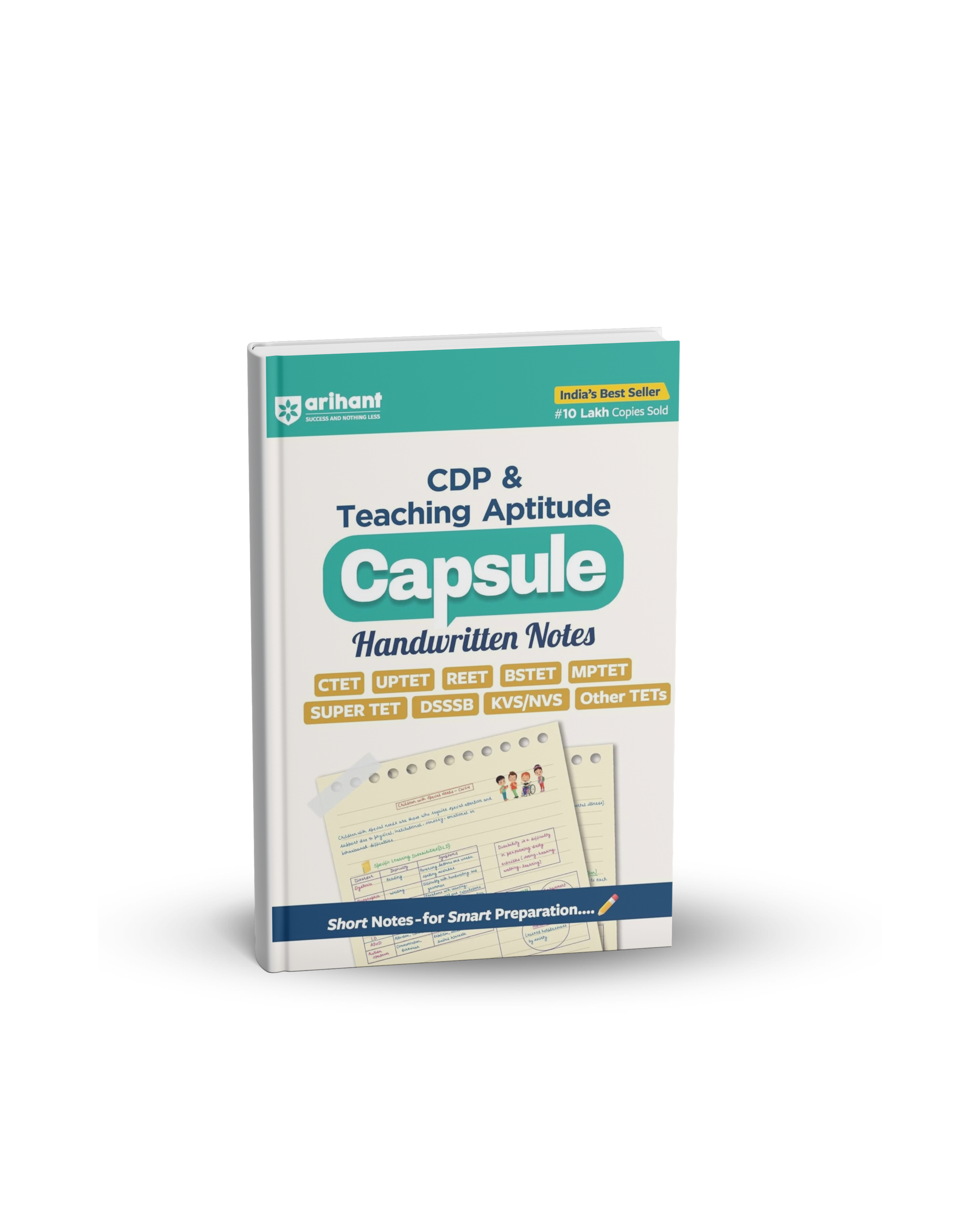 Arihant CDP & Teaching Aptitude Capsule Handwritten Notes | English Me ...