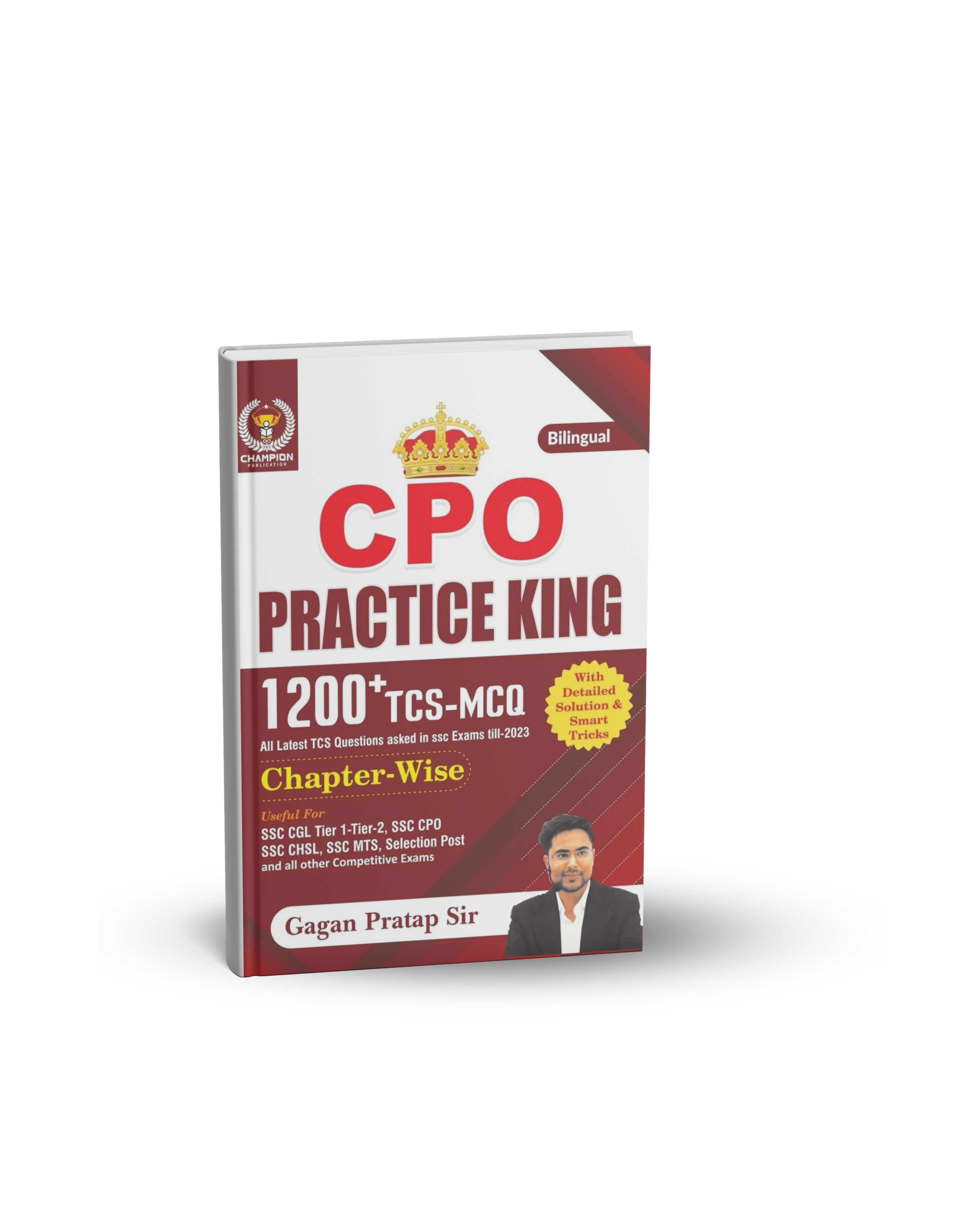 Champion CPO Practice King By Gagan Pratap Sir | 1200+ TCS MCQs {Bilin ...