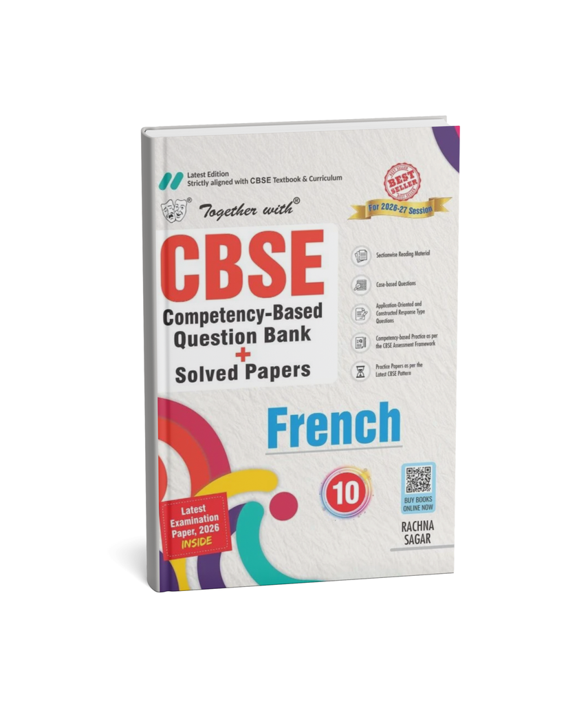 Together with CBSE Solved Papers French Class 10 (2026–27 Edition (Eng ...