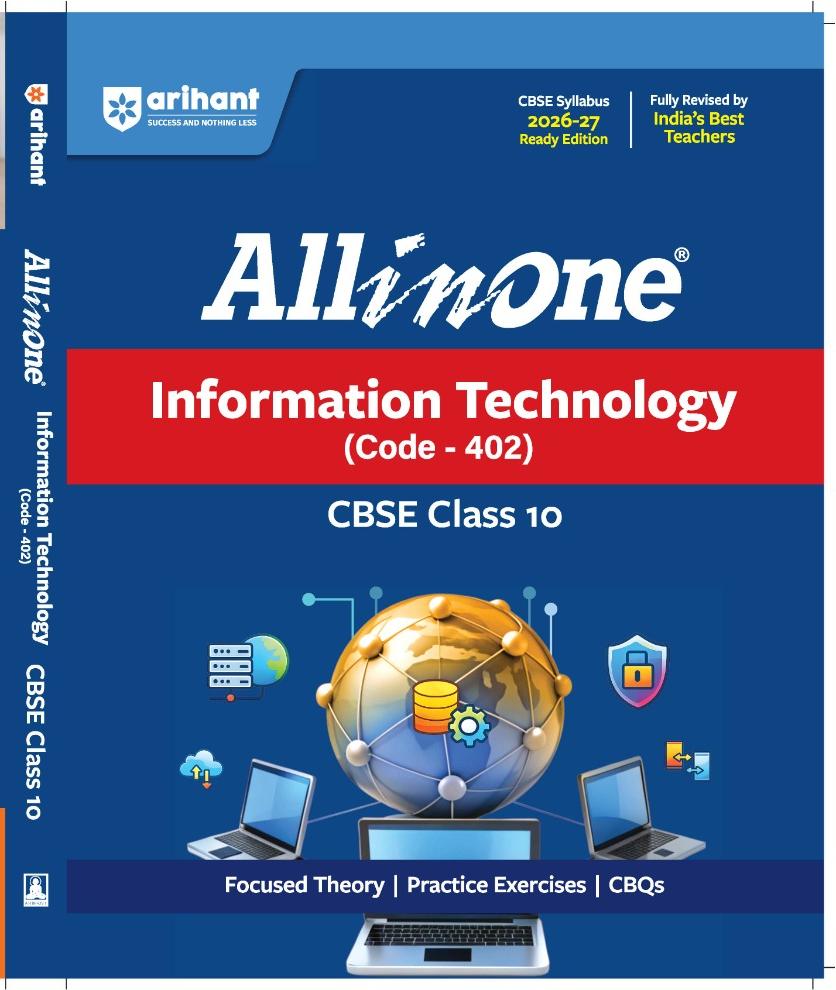 Arihant All in One Information Technology (Code 402) Class 10 CBSE 202 ...