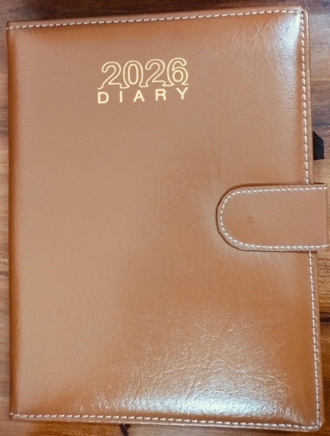 Alpanas Generic Soft Bound Foam Diary PU Leather Cover 2026 – B5 Size ...
