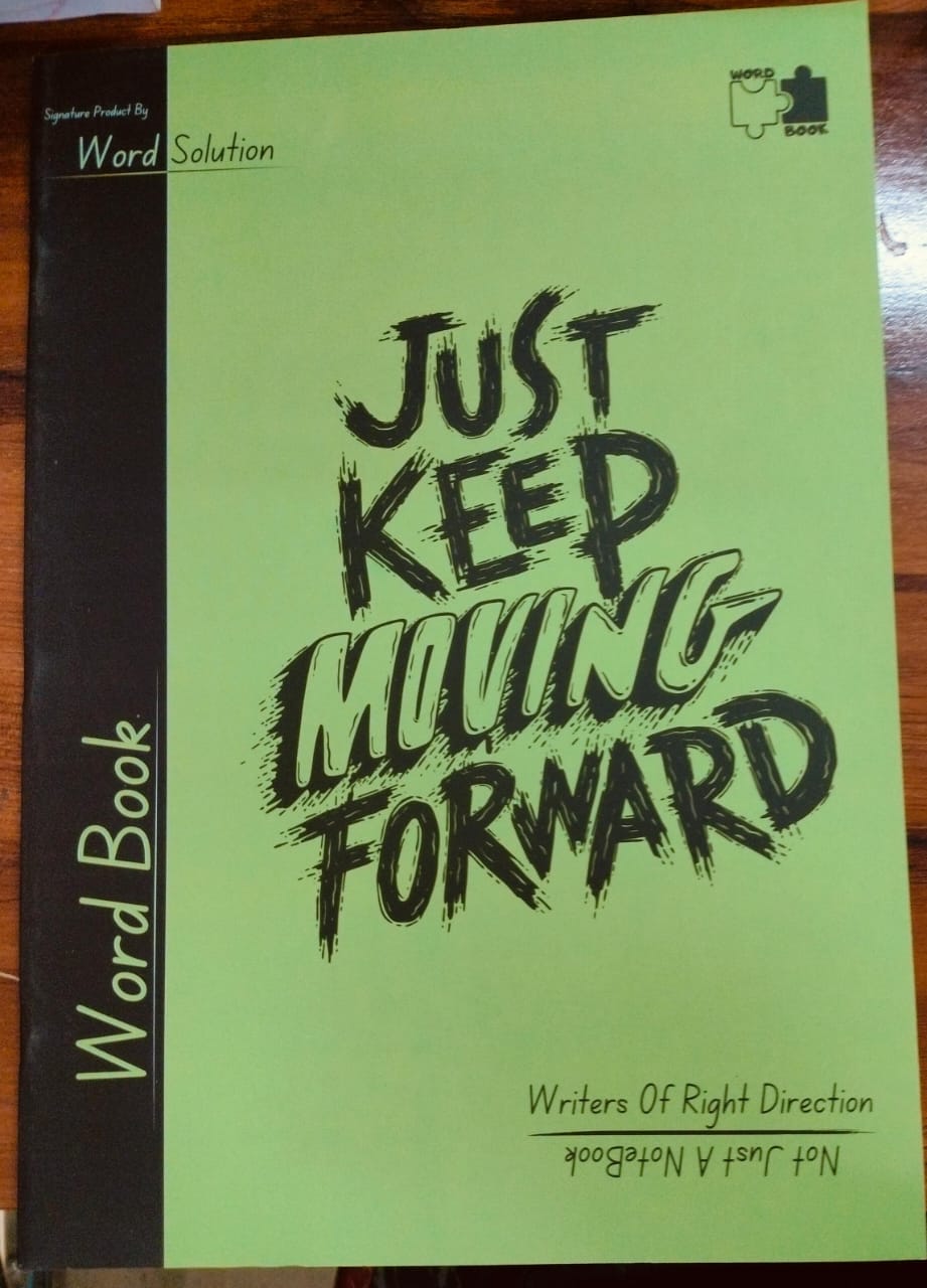 Word Book Notebook A4 Size (21 × 29.7 cm) – 140 Pages – B3books