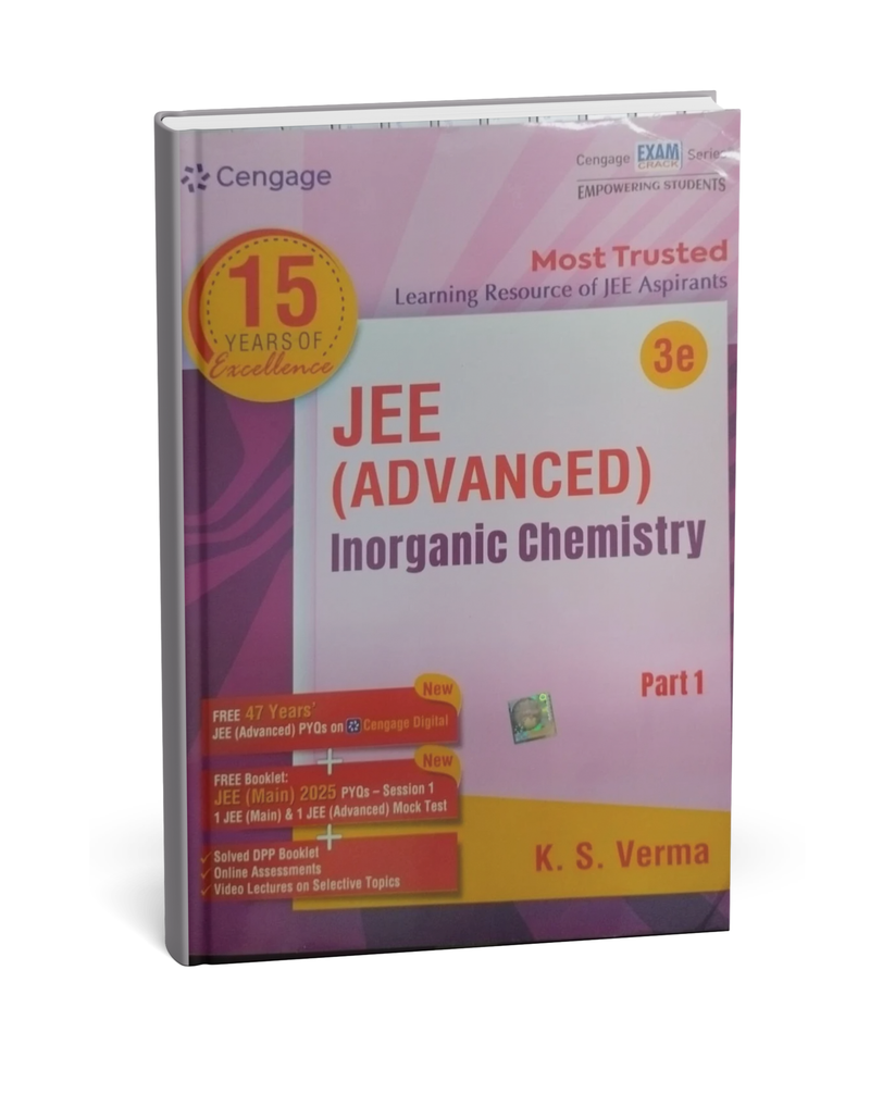 Cengage JEE Advanced Inorganic Chemistry Part–1 – K.S. Verma (3rd Edit ...