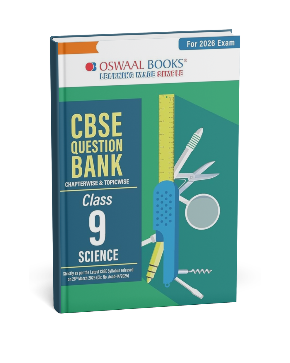Oswaal CBSE Question Bank Class 9th Science 2026 [English] – B3books